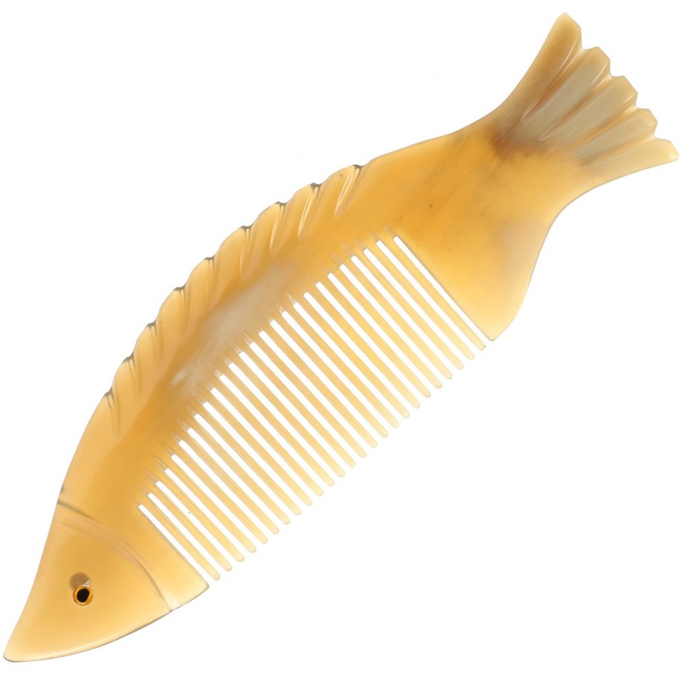 Hair Comb Natural Anti Static Creative Fish Shape Comb for Women | eBay ...