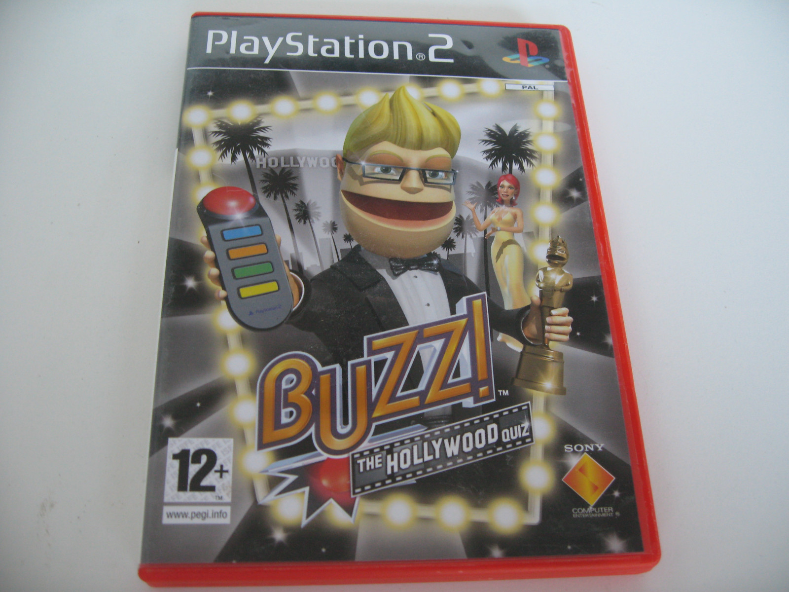 PS2 - BUZZ Buzzers Game Series: Sports Mega Hollywood Pop Robojam ...