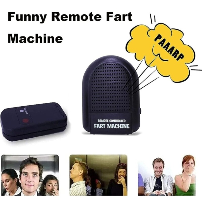Remote Control Fart Sound Box Toy with Noise Maker for Comedy ...