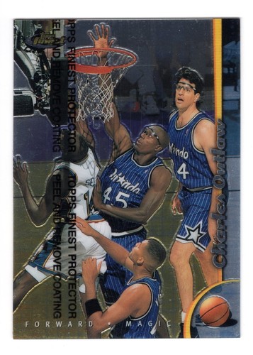 1998-99 TOPPS FINEST CHARLES OUTLAW CARD #66 **NM-MT** ORLANDO MAGIC | eBay
