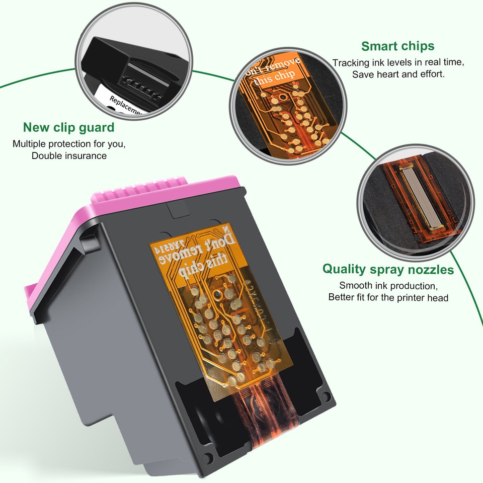 TINTEPATRONEN für HP 304XL DESKJET 2620 2630 3720 3730 3750 Envy 5000 ...