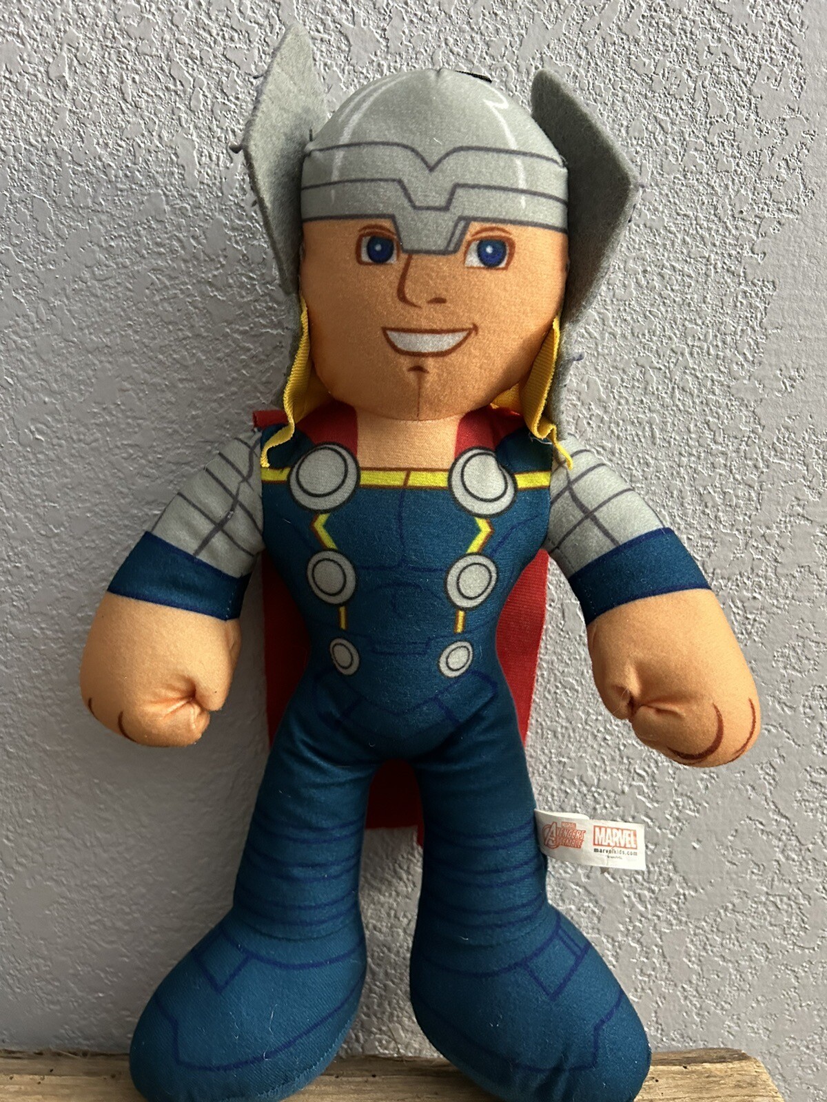 Marvel Thor Avengers Assemble 2016 Plush Stuffed Kids Toy 14” Good ...