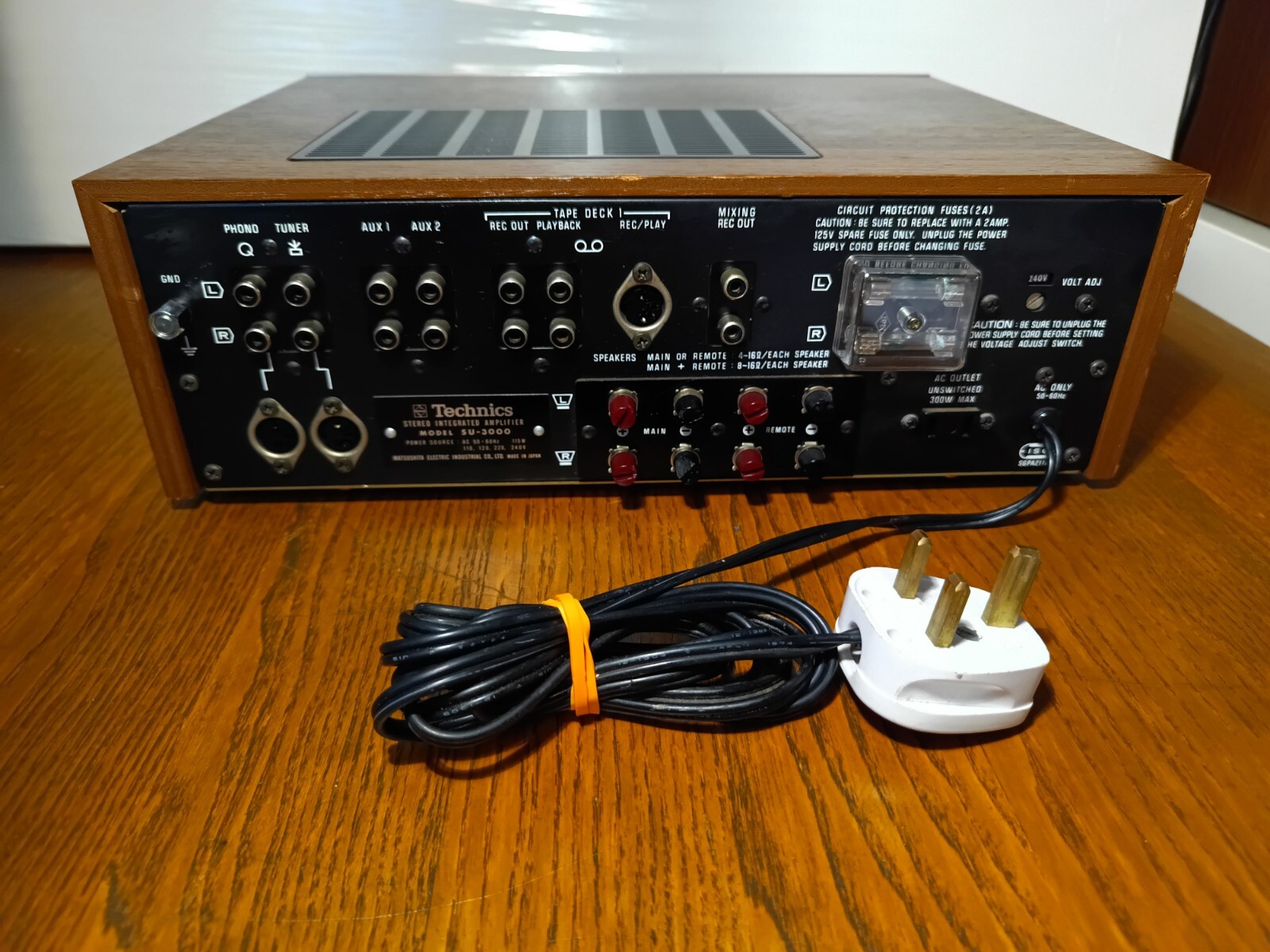 Vintage Technics SU-3000 Integrated Hi-Fi Separates Amplifier 70's MIJ ...