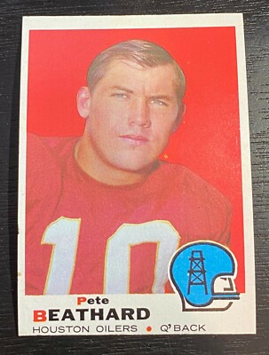 Pete Beathard 1969 Topps Football Single Houston Oilers #221 - See ...