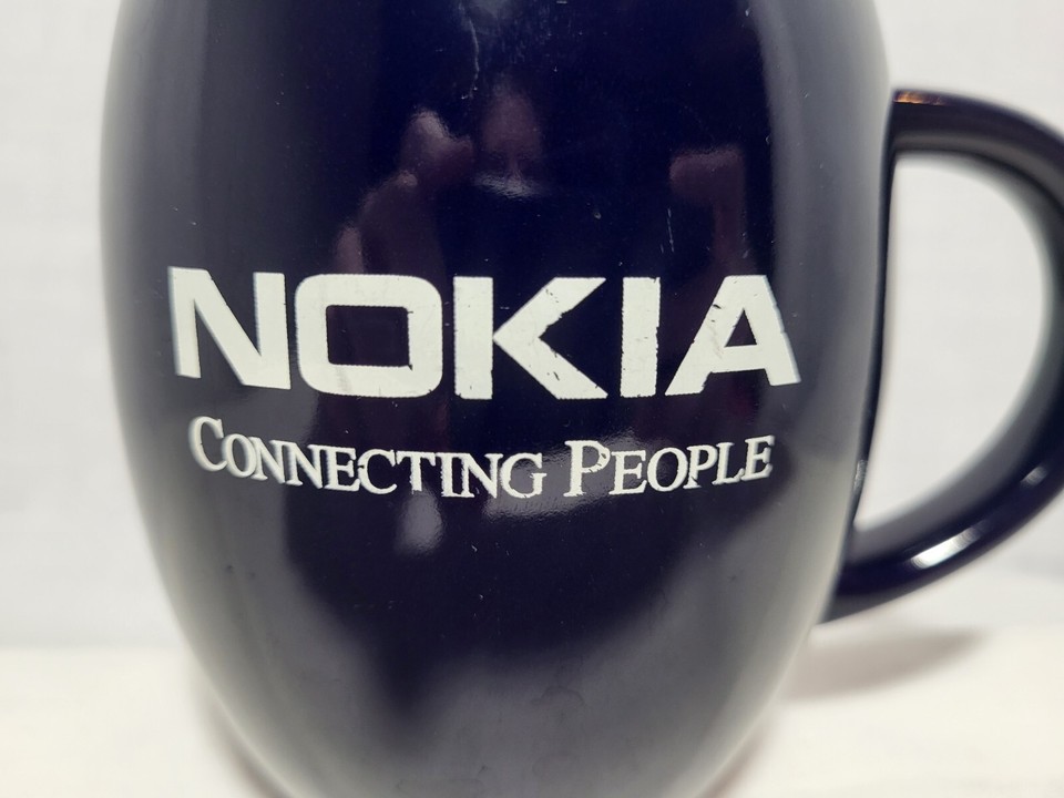 Nokia Coffee Mug Cup Nokia Cellular Phone Company Connecting People ...