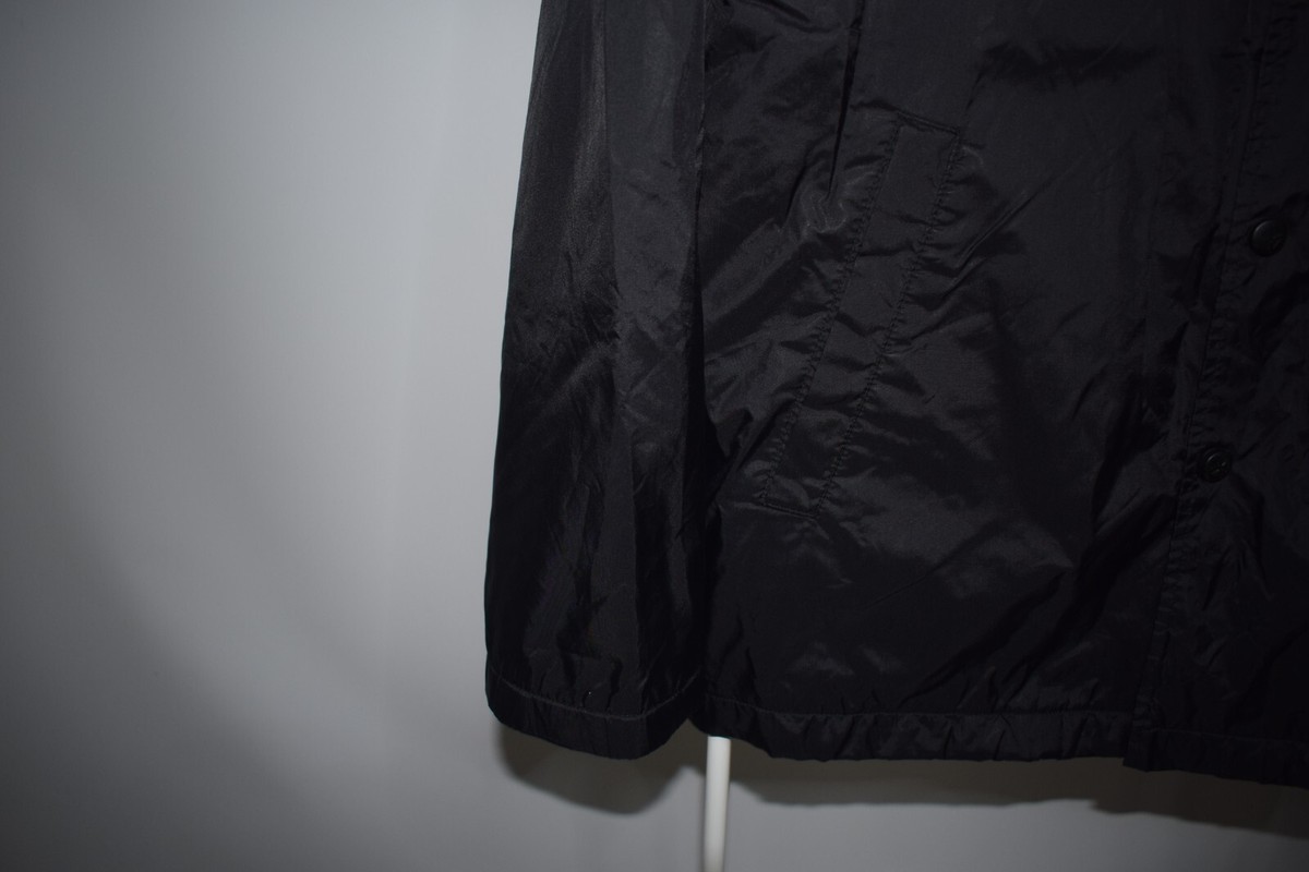 Vintage Flip Skateboards Streetwear Black Satin Coach Jacket Vintage Flip Skateboards Streetwear Black Satin Coach Jacket