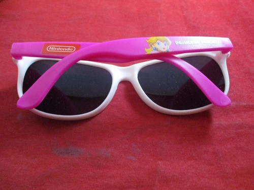 Princess Peach Sunglasses Nintendo Pink Promo Plastic Sun Glasses | eBay