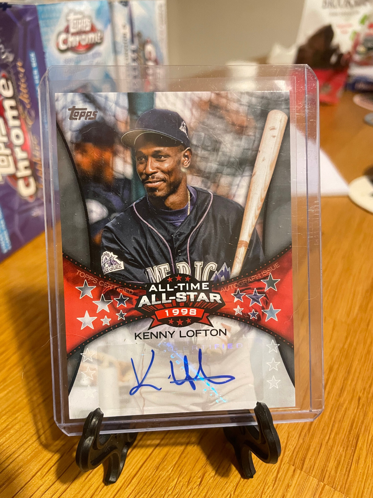2023 Topps All-Star Game Kenny Lofton All-Time All-Star Auto 1/1 ...