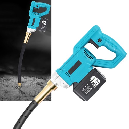 Hand-held Electric Concrete Vibrator Cordless Vibrating Rod With Two ...