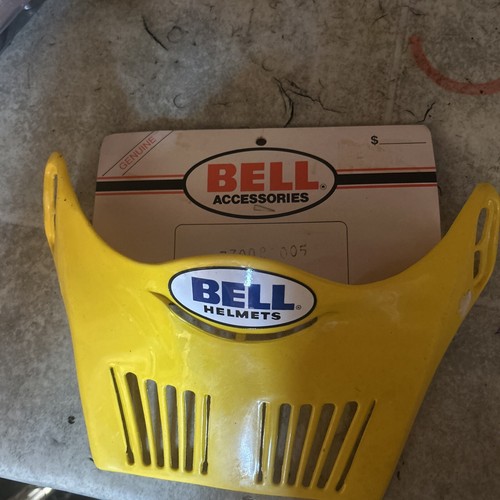 N.O.S. Vintage Bell moto 5 helmet visor kit Yellow Simpson Shoei buco ...