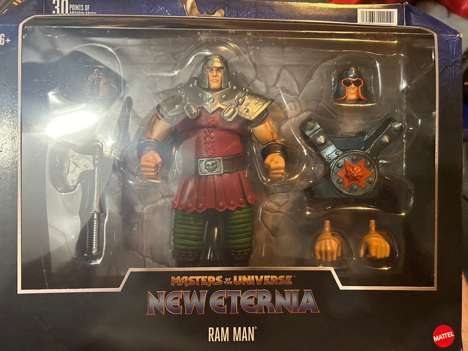 Masters of the Universe Masterverse New Eternia RAM MAN Action Figure 7 ...