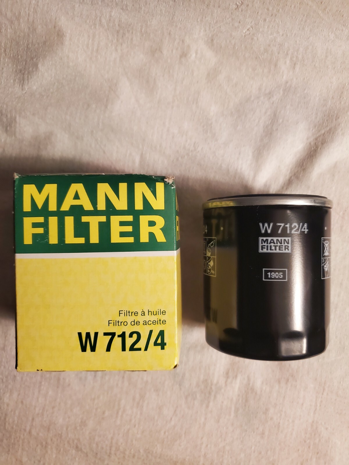 MANN Oil Filter W712/4 | eBay