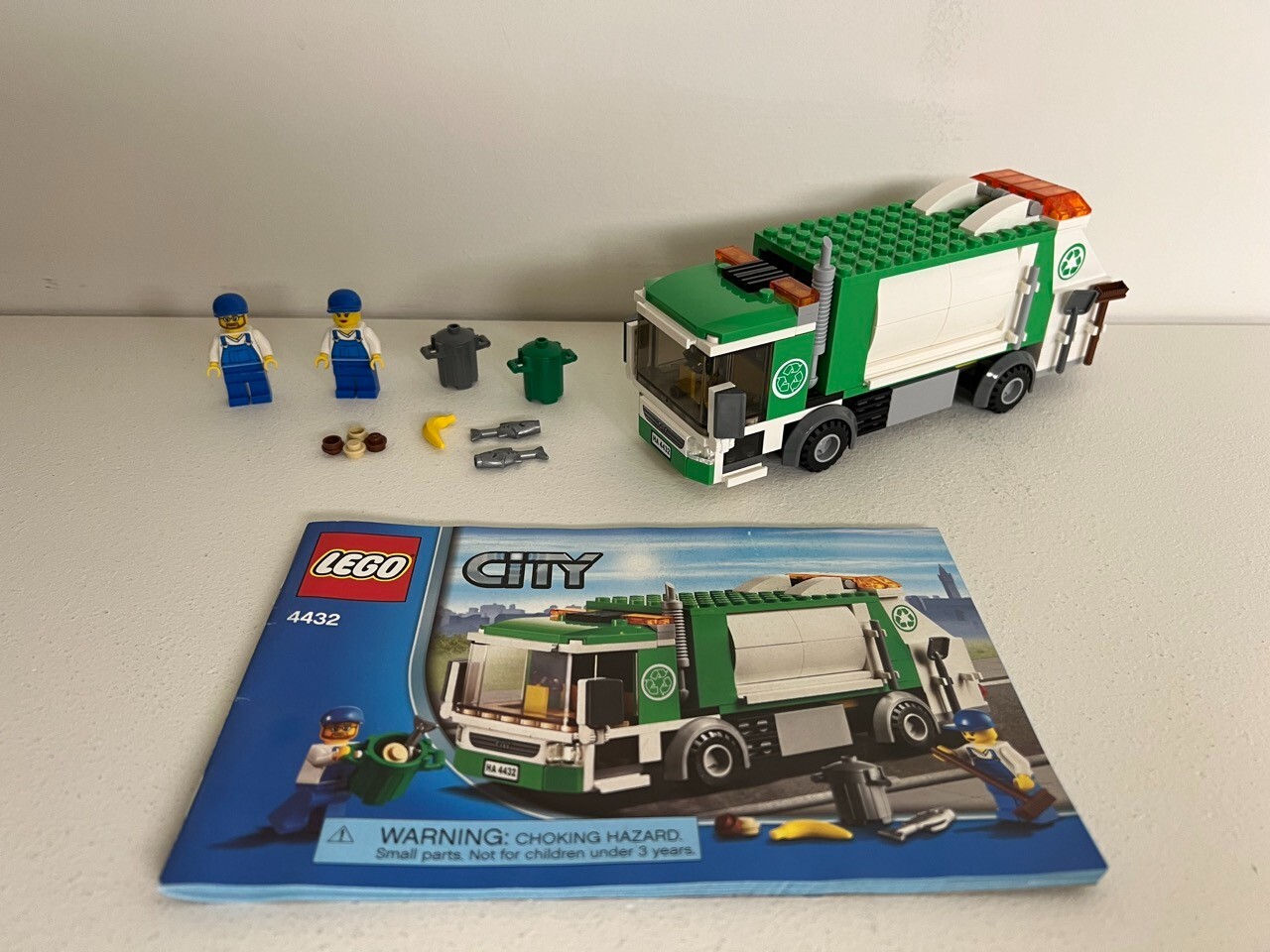 LEGO City 4432: Garbage Truck (100% Complete + Instructions ...