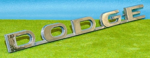 61-68 Dodge D100 D250 W100 W250 Pickup Power Wagon Chrome Fender Emblem ...