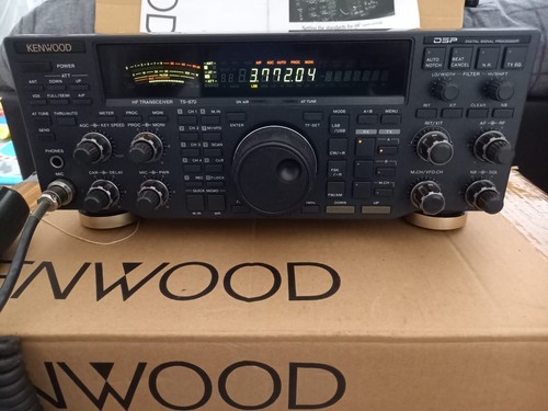 2007 Kenwood TS 870s Hf Transceiver Boxd With Late Serial Number 910 ...