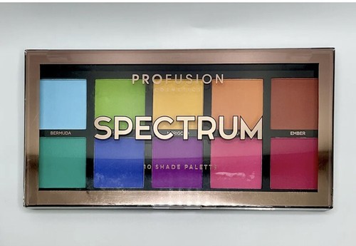 Eyeshadow: Profusion Cosmetics 10 Shade Eyeshadow Palette Spectrum | eBay