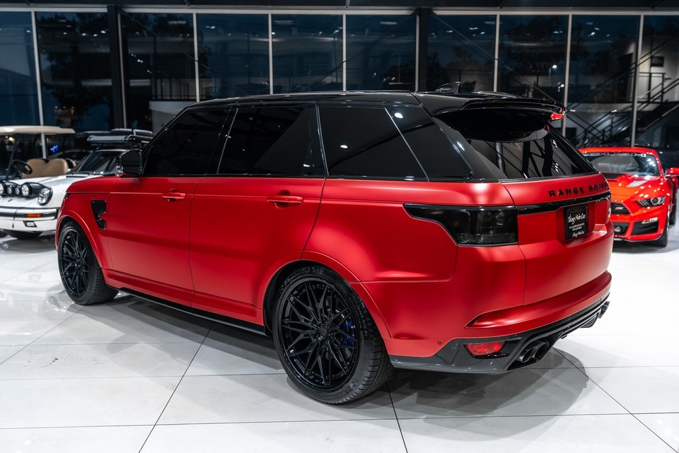 2017 Land Rover Range Rover Sport SVR MSRP $129k+ Carbon Fiber Trim ...