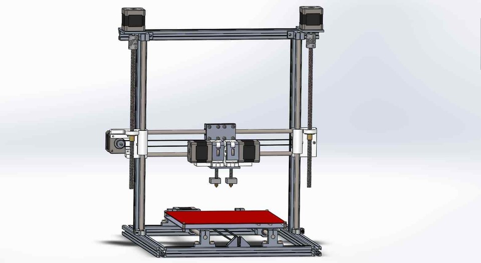 Prusa i3 Rework 2020 Aluminium Extrusion Frame Kit - 3D Printer | eBay UK