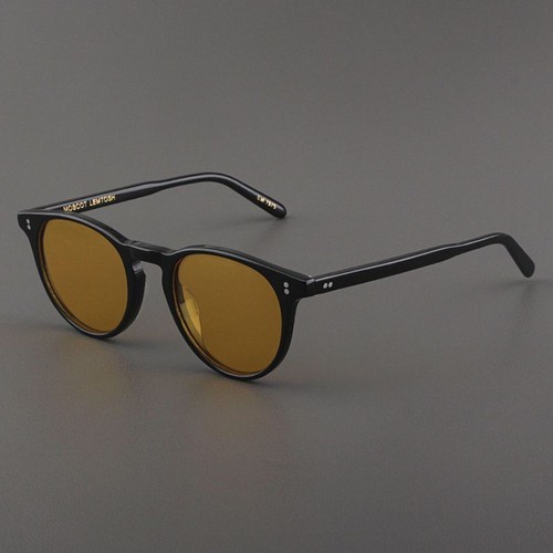 MOSCOT LEMTOSH Sunglasses Women Black Plate Frame Oval Polarized ...