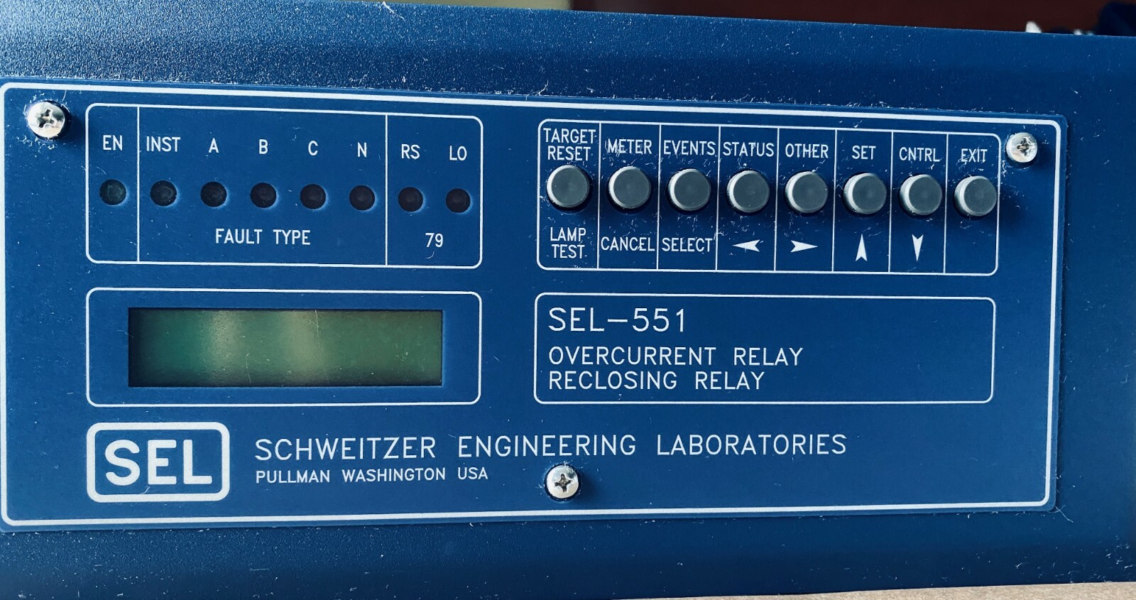 SEL Overcurrent relay Reclosing relay SEL 551 part 05510W3X5314 | eBay