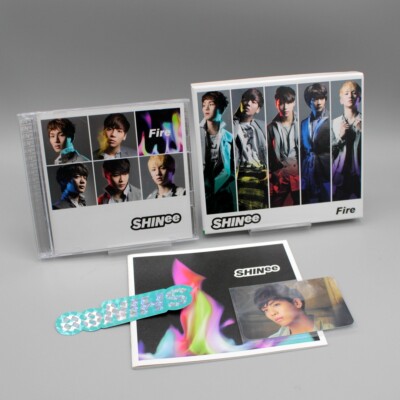 SHINee Fire Limited edition Japan CD+DVD+Photocard JongHyun+Sticker | eBay