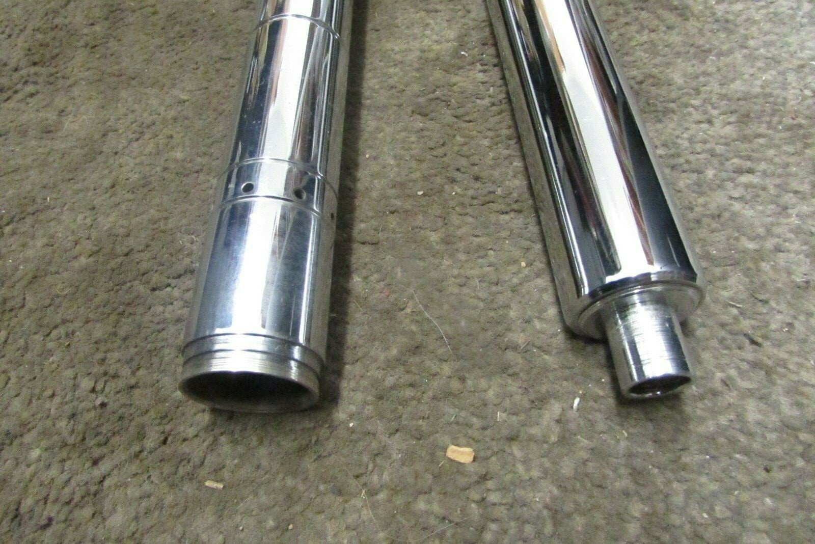 HONDA CB77 CB72 FRONT FORK STANCHIONS PAIR 34MM HAWK SUPER HAWK 305 250 ...