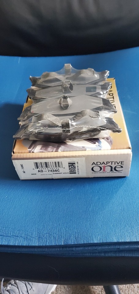 NAPA Adaptive One AD-7438C Ceramic Disc Brake Pad Set Rear D658 | eBay