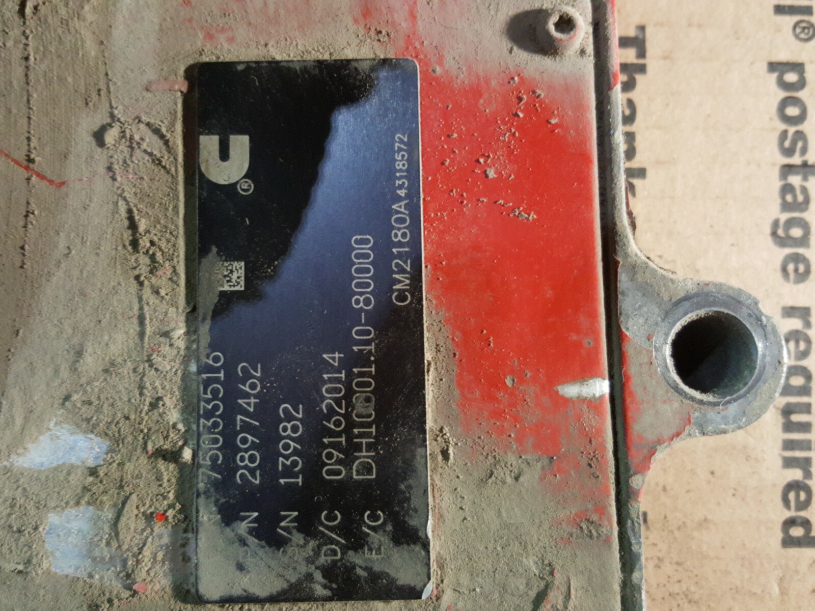 OEM Cummins ECM 2897462 AND PLUGS,2897462, 09102014 | eBay