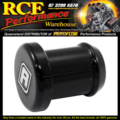 Aeroflow AF64-5216BLK Block Off Plug 5/8" 16mm Blackfor Rubber Hose ...