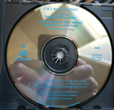 C & C C&C MUSIC FACTORY Gonna make you sweat REMIXES INSTRUMENTAL CD ...