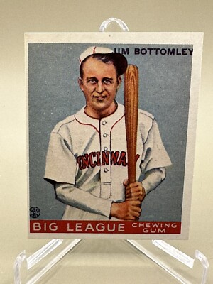 JIM BOTTOMLEY Goudey Gum Co. Series REPRINT 123 #44 (1976) - Reds | eBay