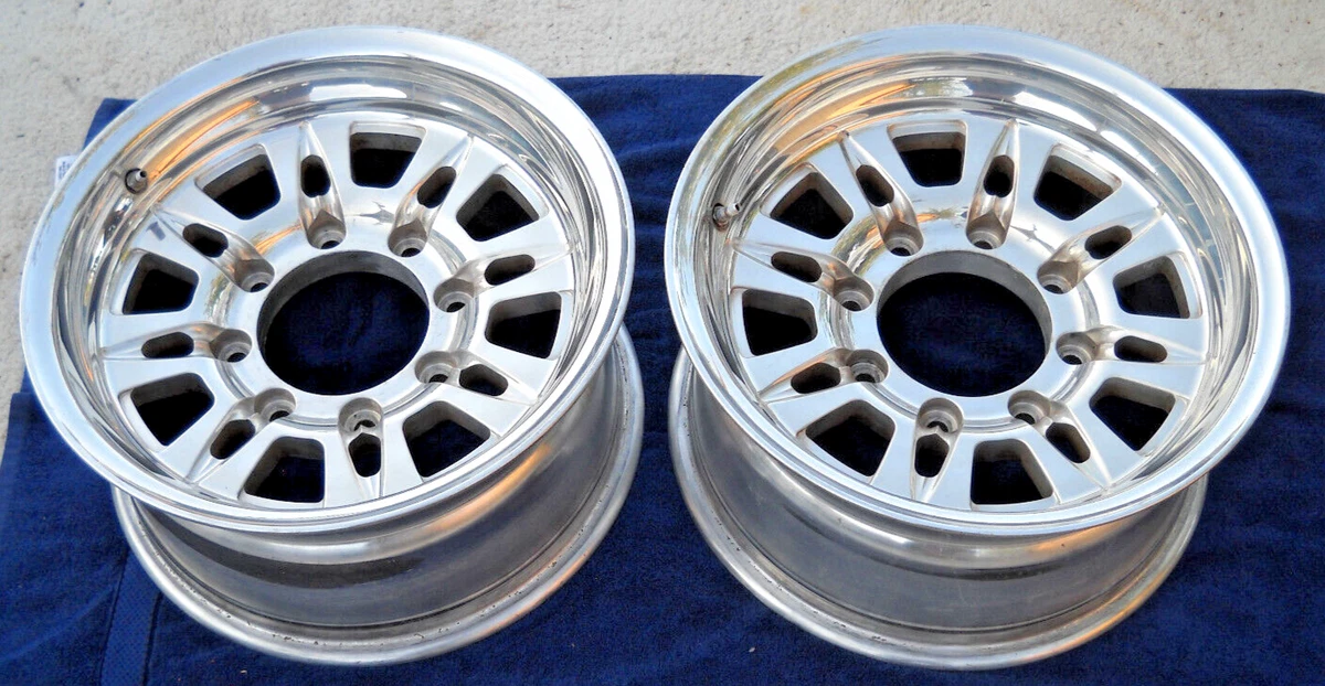 Polished Aluminum Truck Wheels