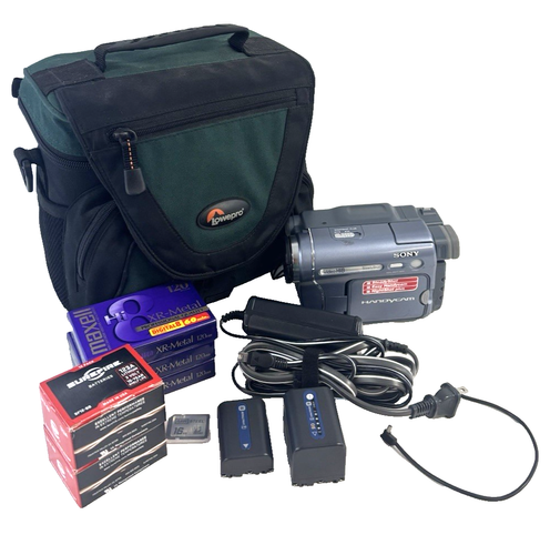 Sony CCD-TRV328 Handycam Video Hi8 SteadyShot w/ Accessories- Untested ...