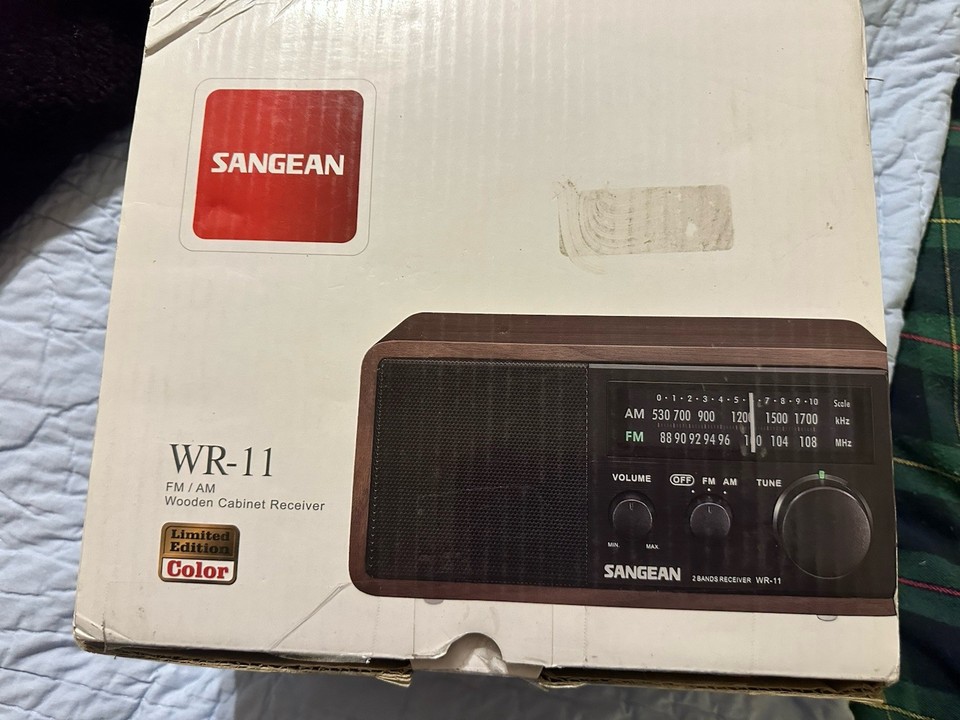 Sangean Radio WR-11, NEW IN BOX, Rare Color | eBay