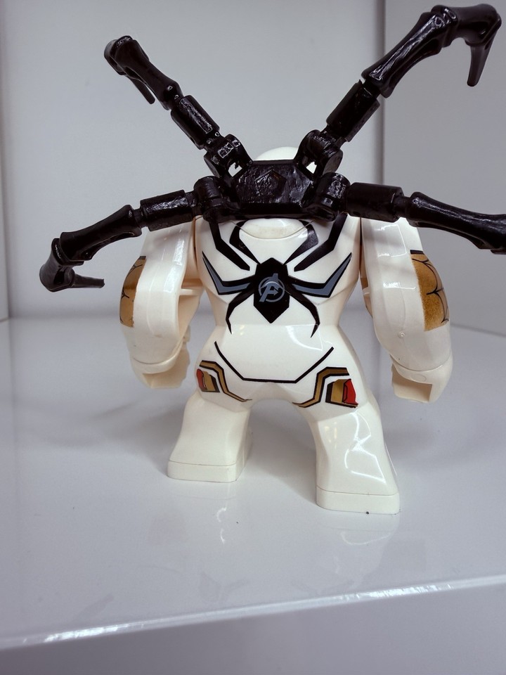 Lego Big Fig Spider-man White Avengers Quantum Suit (Very Rare) | eBay