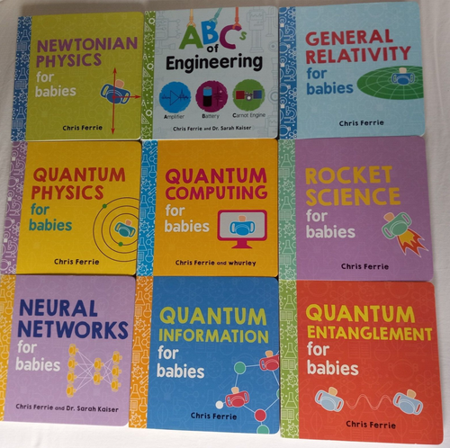 Lot of 9 Science for Babies by Chris Ferrie (2017, Children's Board ...