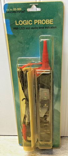 New Vintage Micronta Logic Probe with LED and Audio Tone Indication 22 ...