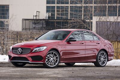 Cars 2016 mercedes benz c450 amg sedan Desk Mat Stitched | eBay