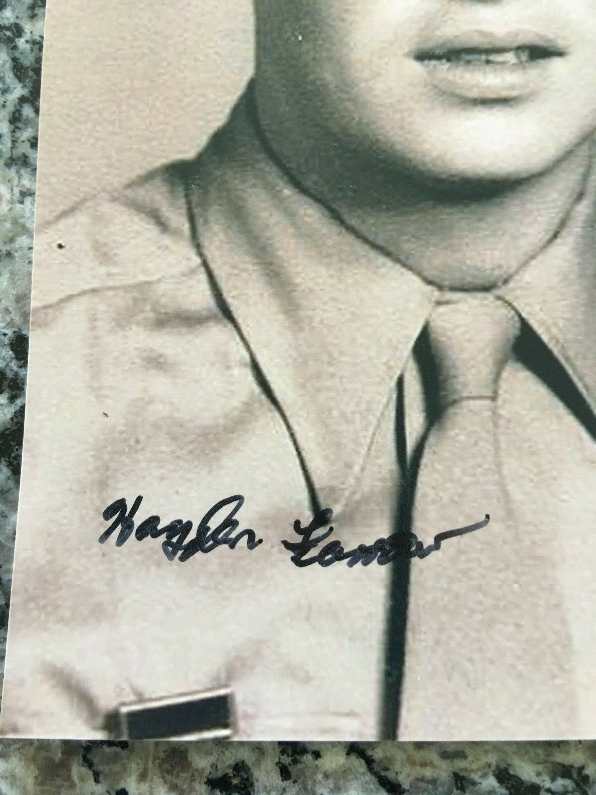 HAYDEN FURROW 8TH INF DIVISION HURTGEN FOREST & ETO VETERAN RARE SIGNED ...