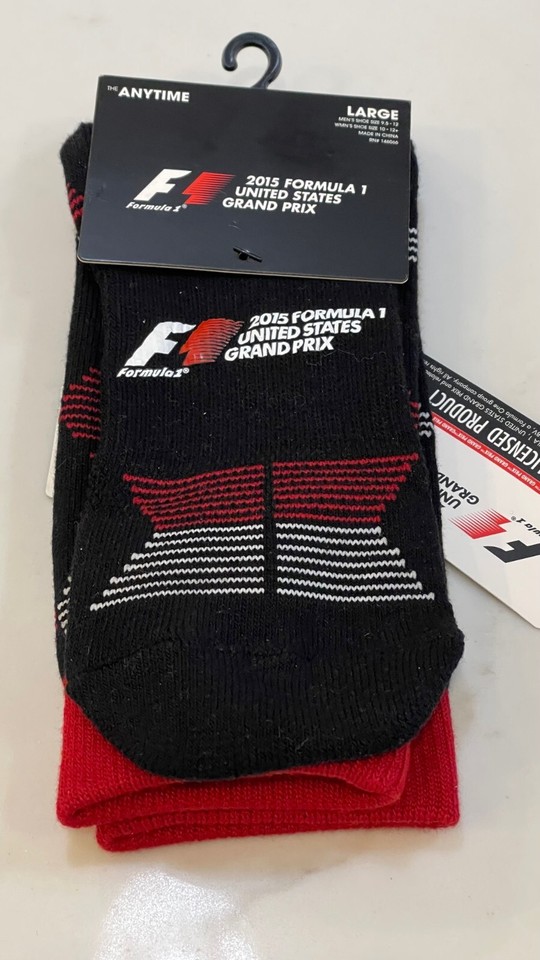 Formula 1 F1 2015 United States GP Socks | eBay