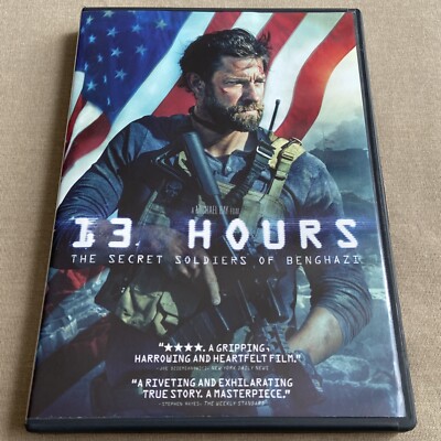 13 Hours: Secret Soldiers of Benghazi (DVD 2016) Libya Military War ...