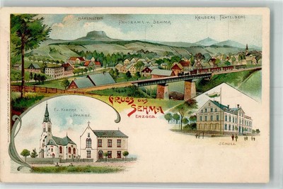 13523898 - 9317 Sehma Ev. Kirche Pfarre Baerenstein Fichtelberg | eBay