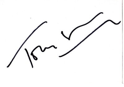 Toby Stephens James Bond, Black Sails Etc Signed 6x4 White Card ...