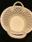 Vintage Leedsware Classical Creamware Pierced Double Handled Dish or ...