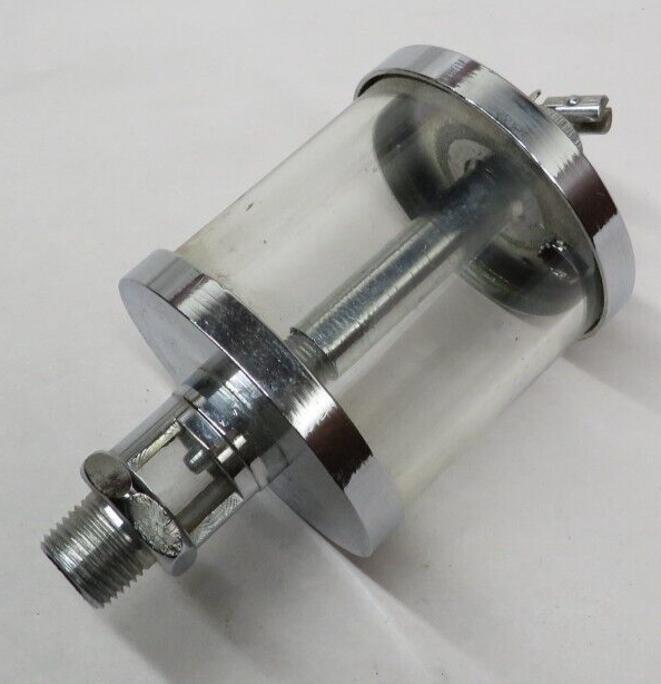Essex Brass 3/8" NPT Chrome Plated Brass #3 Drip Oiler GB2.3.1 Engine ...