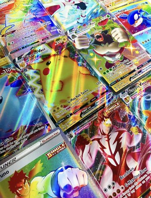 Pokemon TCG Card Lot 20 Cards - RARES HOLOS GUARANTEED - GX EX VX Ultra ...