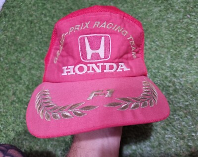 Honda Formula 1 F1 Grand Prix Racing Team Vintage Hat Cap Made In Japan ...