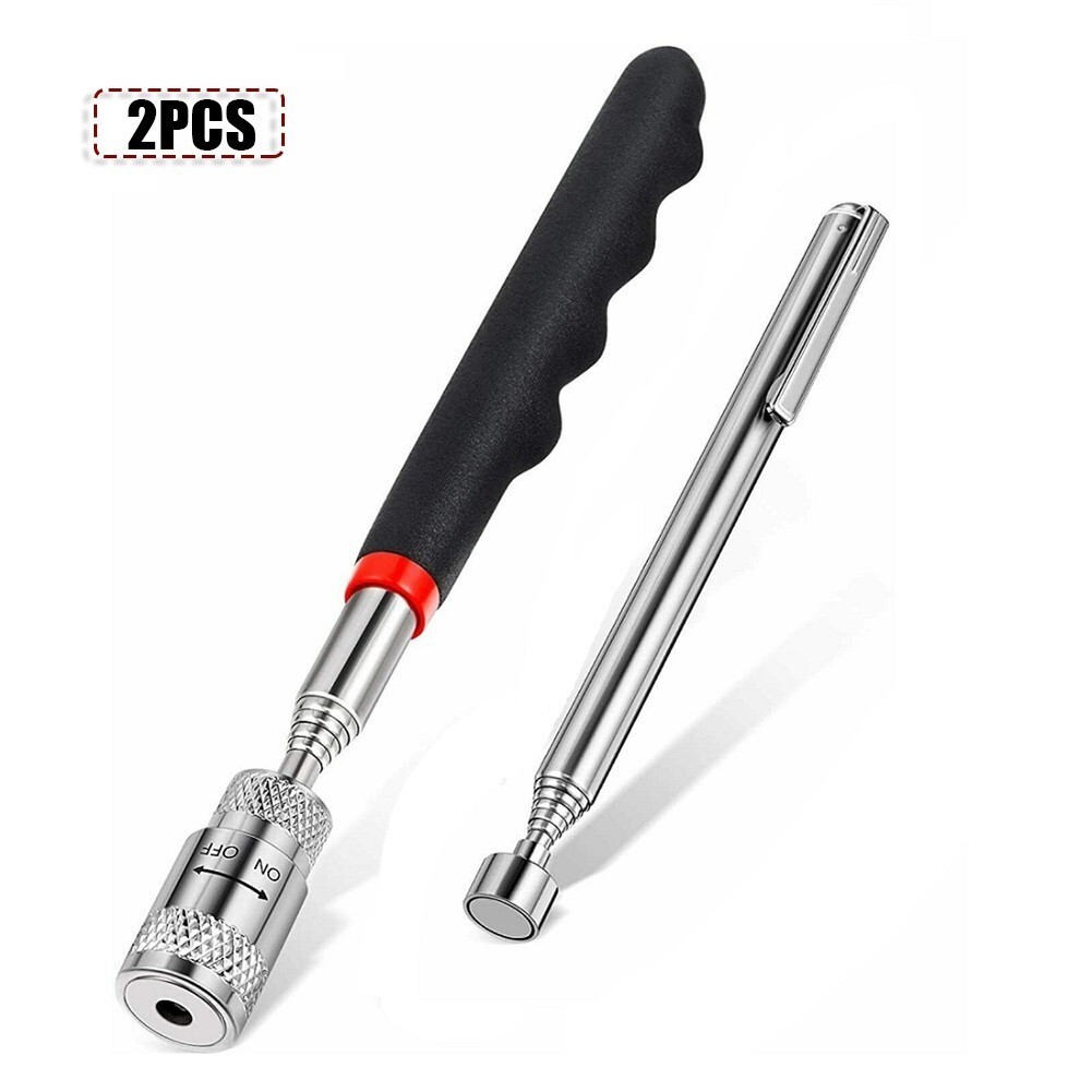 Durable Telescoping Magnet Retrieval Tool with LED Light Efficient and ...