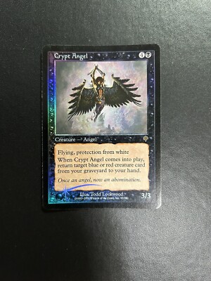 FOIL Crypt Angel | MtG Magic Invasion | English | Near Mint-Mint (NM-M ...