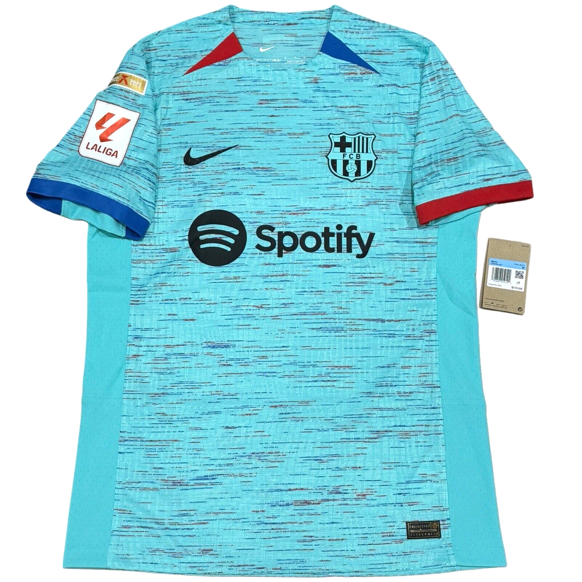 2023/24 Barcelona Authentic Third Jersey #11 Raphinha Medium 2023/24 Barcelona Authentic Third Jersey #11 Raphinha Medium